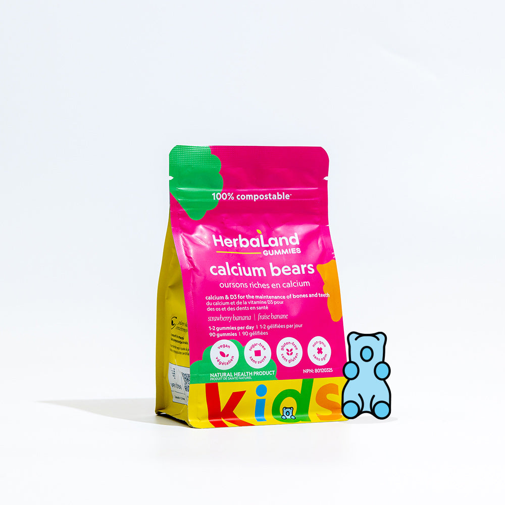 Herbaland Canada | Calcium Bears for Kids